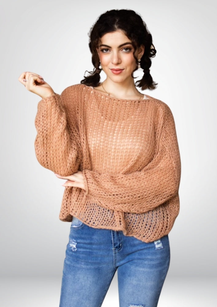 Chloe Jumper | Rust – S T E L L I N O